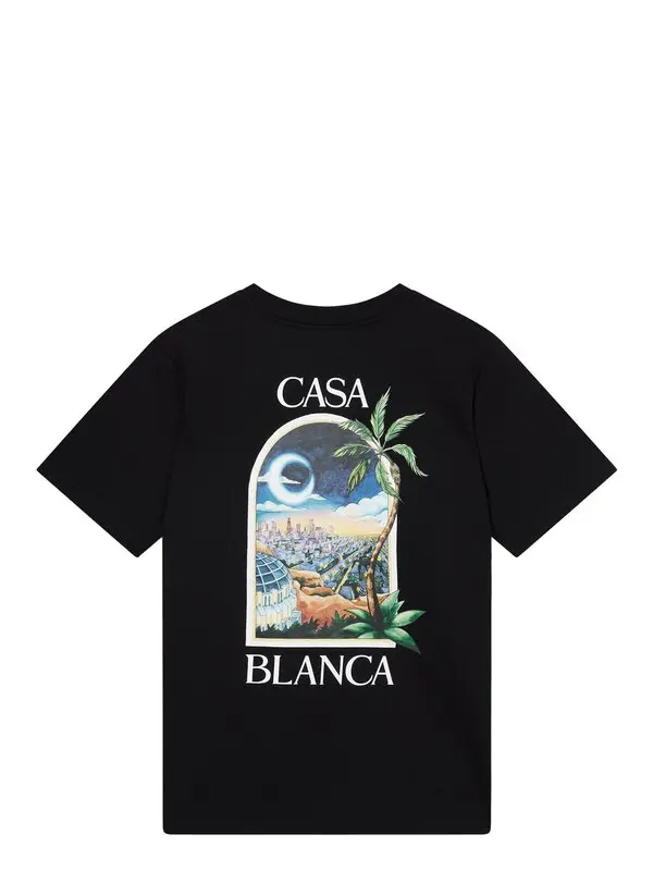 Casablanca La Nights Short Sleeve T-shirt - Multicolor