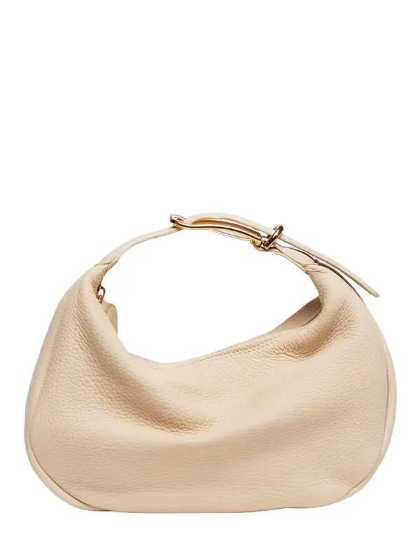 LIFFNER Moon Leather Pouch - Cream