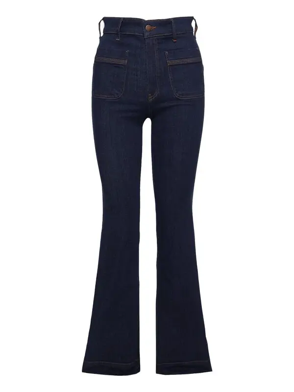 ANDIATA Fayme Flared Jeans - Denim
