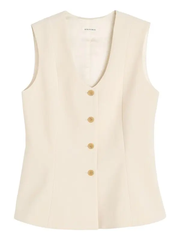BY MALENE BIRGER Merlin Waistcoat - Pearl