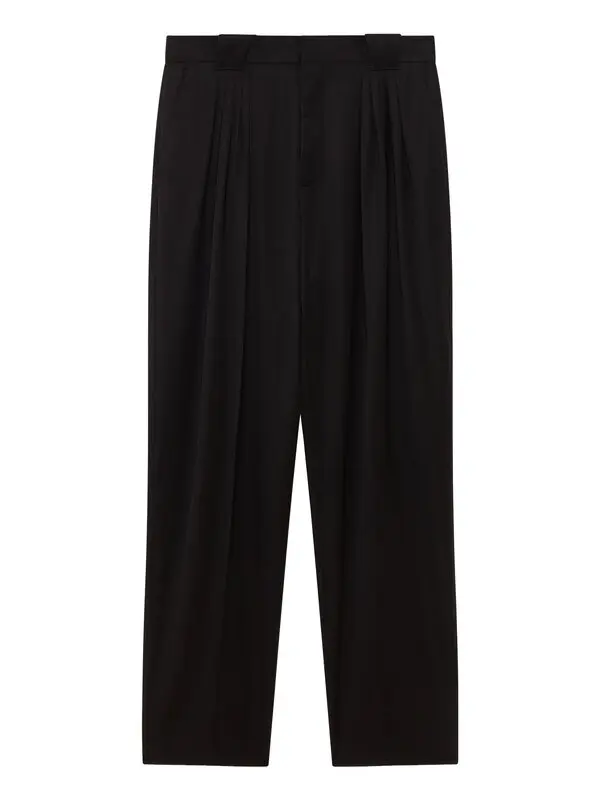 Casablanca Wool Five Pleat Tailored Trousers - Multicolor
