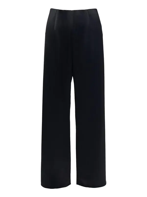 WAKAKUU Wide Leg Trousers - Black