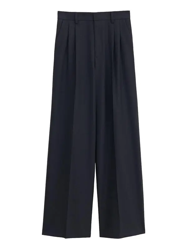 Filippa K Darcey Wool Trousers - Black