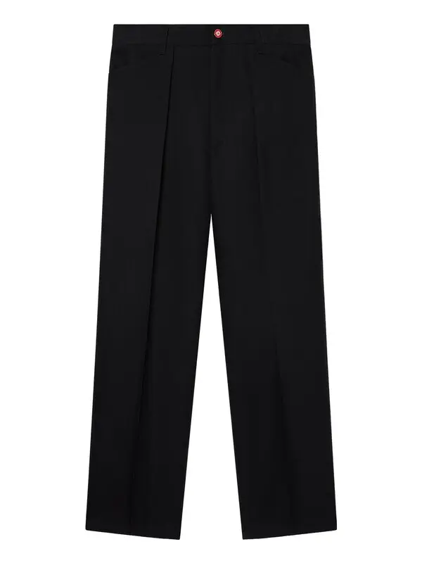 Casablanca Pleated Chino Trousers - Multicolor
