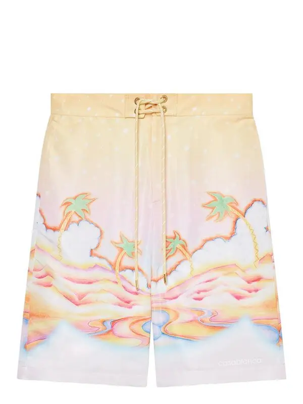 Casablanca Psychedelic Nirvana Swim Shorts - Multicolor