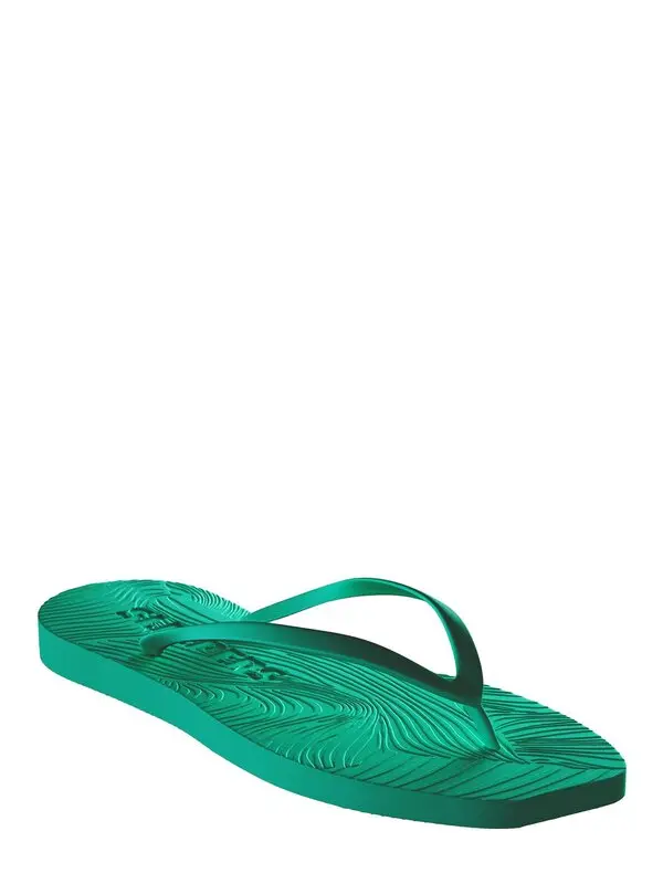 VELOUR Tapered Flip Flop - Green