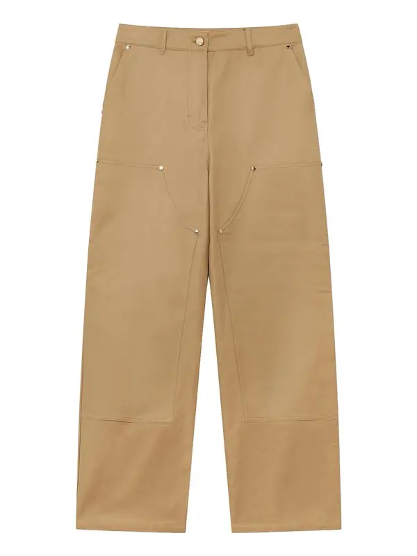 Casablanca Cotton Workwear Trousers - Multicolor