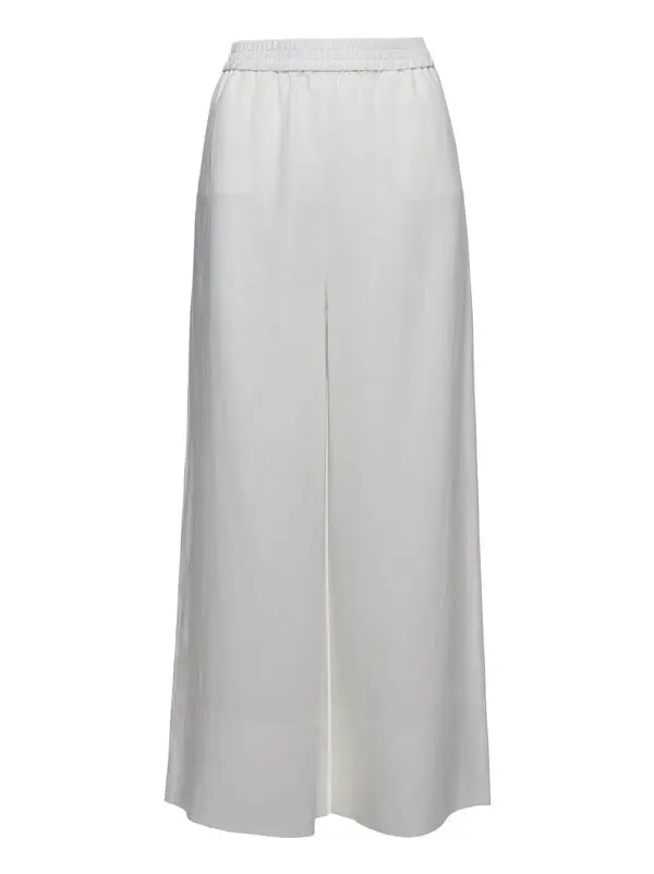 WAKAKUU Linen Lincoln Pants - White