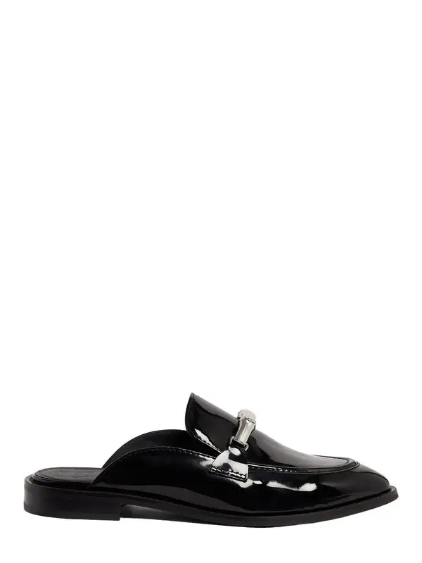 Casablanca Bamboo Slip-on Loafer - Black