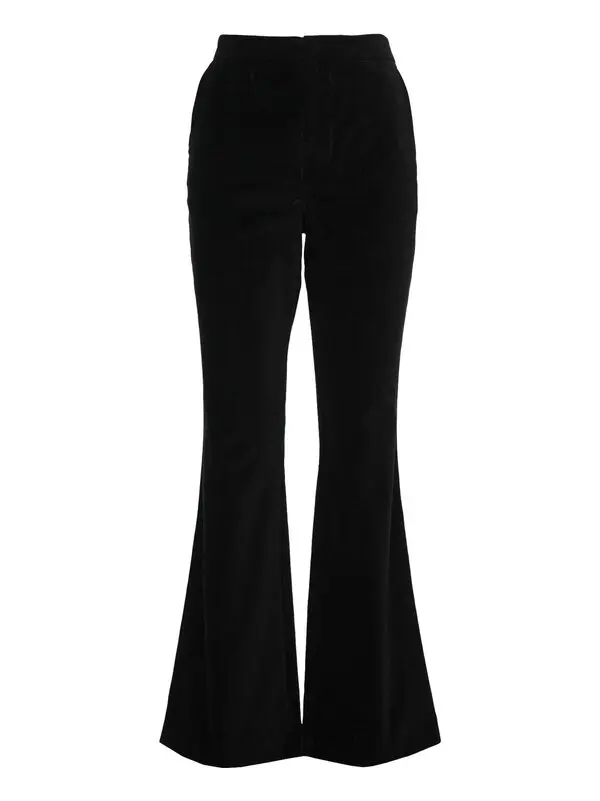 WAKAKUU Asti Velvet Trousers - Black