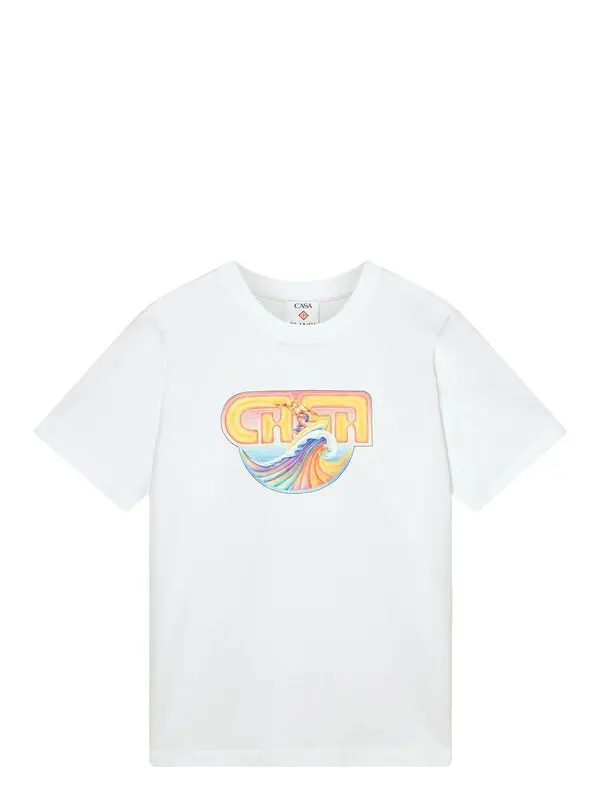 Casablanca Casa Surf Short Sleeve T-shirt - Multicolor