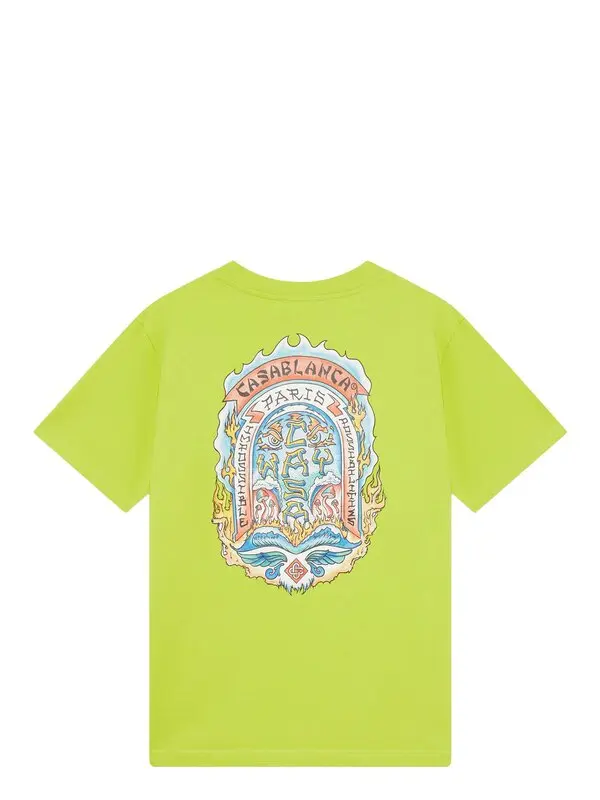 Casablanca Casa Way Skate Short Sleeve T-shirt - Multicolor