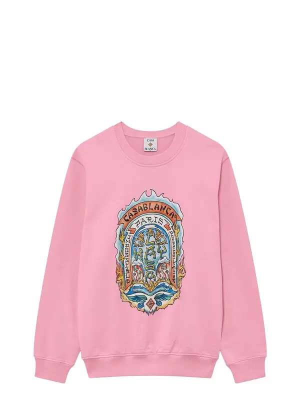Casablanca Casa Way Skate Sweatshirt - Multicolor