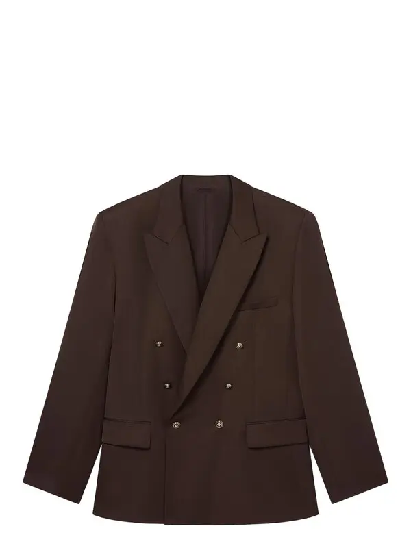Casablanca Wool Double-breasted Jacket - Multicolor