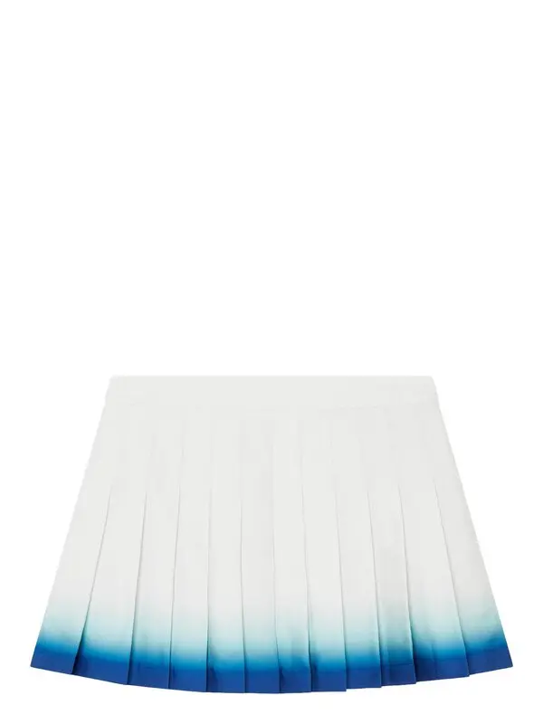 Casablanca Casa Way Skate Pleated Skirt - Blue