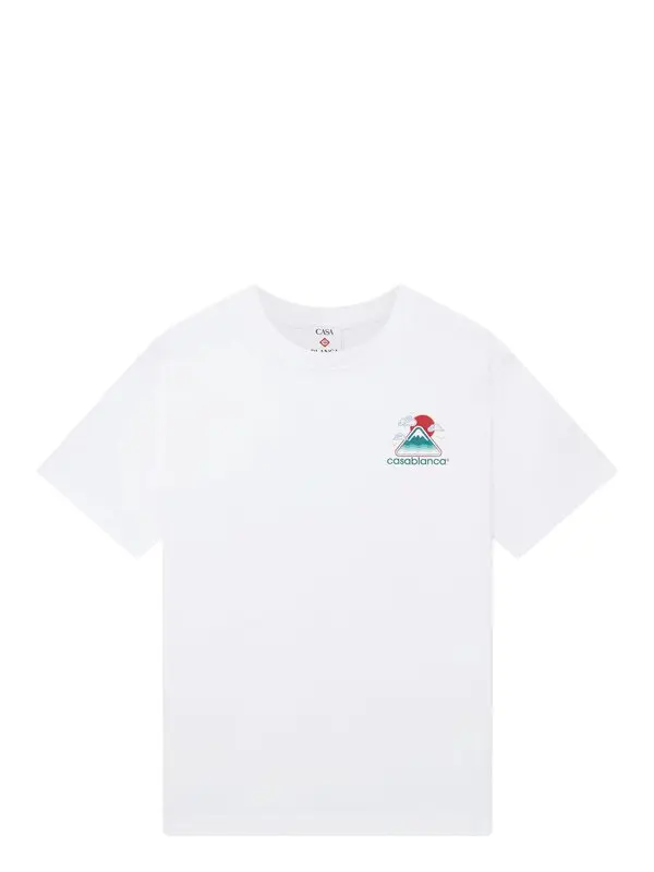 Casablanca Montagne Ondulee Short Sleeve T-shirt - Multicolor