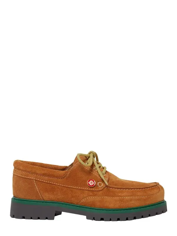 Casablanca Leather Boat Shoes - Multicolor