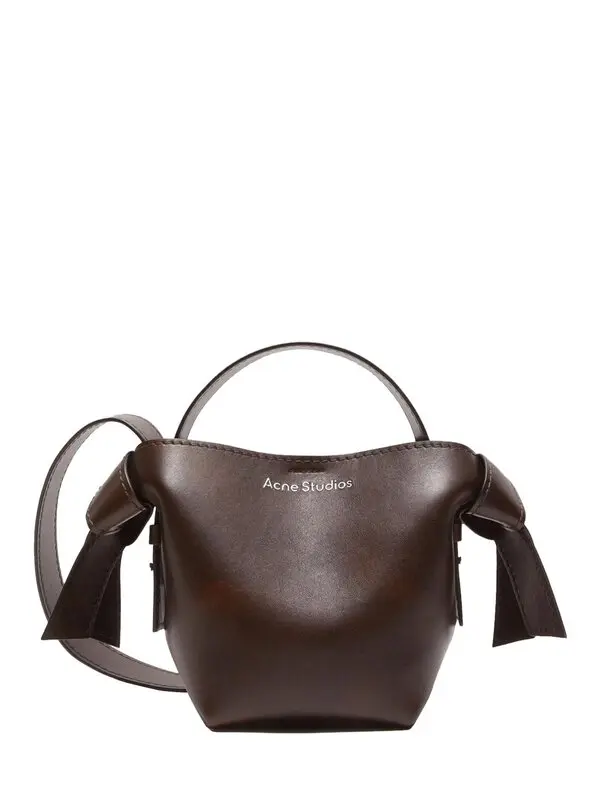 Acne Studios Musubi Mini Bag - Dark Brown