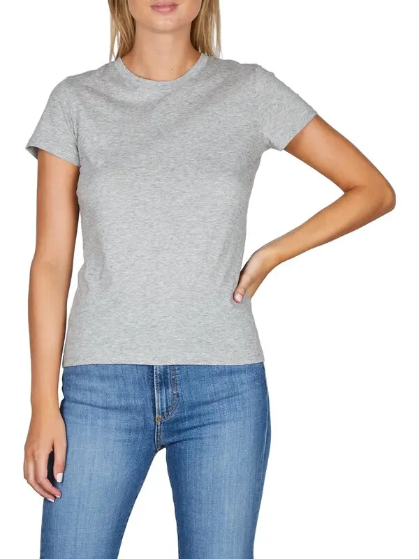 Vince Essential Crewneck T-shirt - Grey