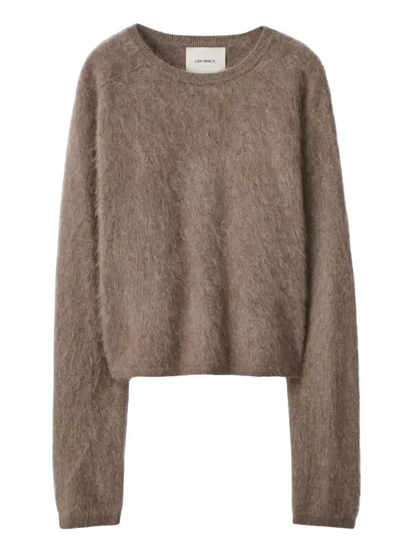 LISA YANG Lexia Cashmere Sweater - Brown