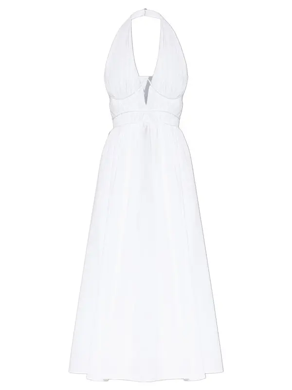 Cult Gaia Dasia Midi Dress - Offwhite