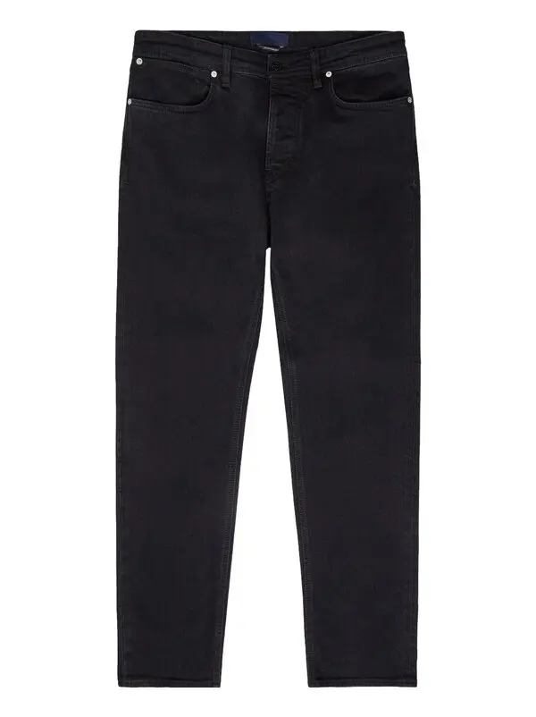 Stone Island Slim-leg Stretch-denim Jeans - Black