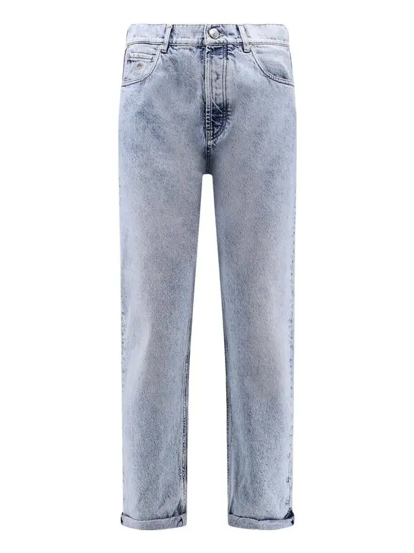 Brunello Cucinelli Stonewashed Denim Jeans - Blue