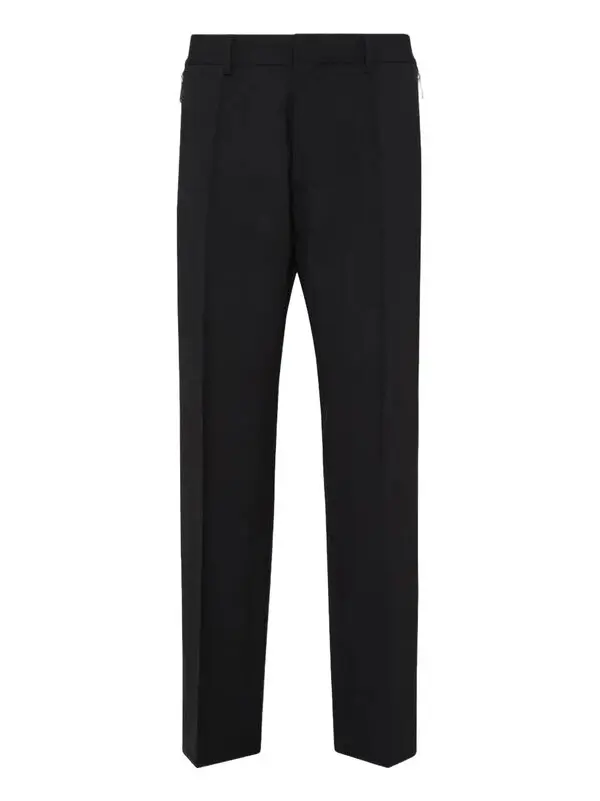 Dsquared2 Relaxed Fit Pant With Zip Detail - Black