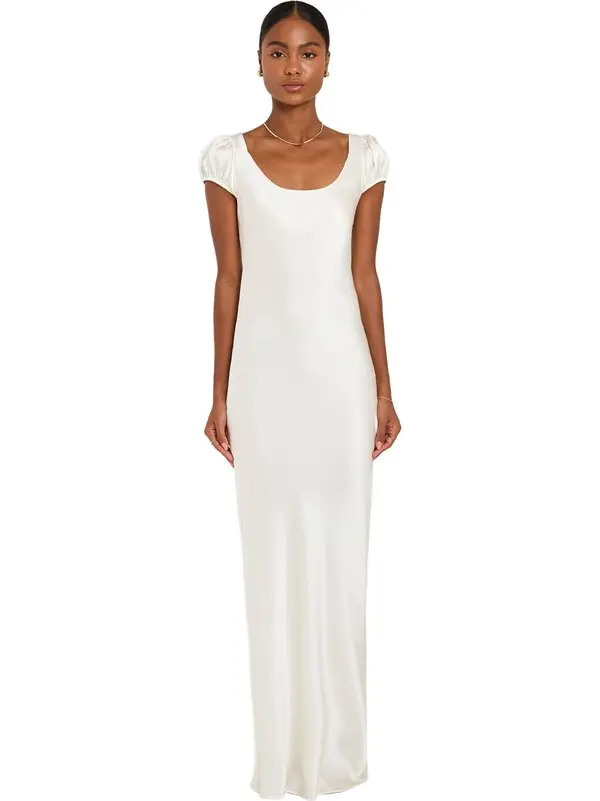 Amanda Uprichard Senna Maxi Dress - Ivory