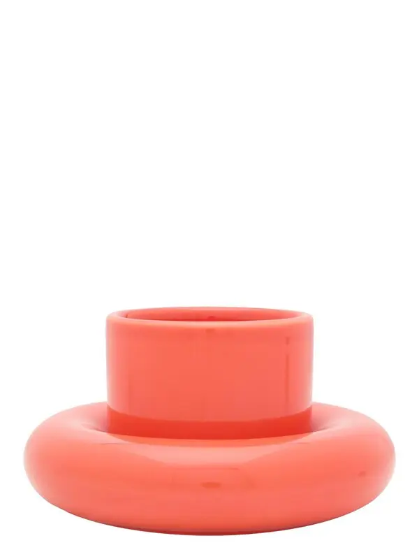 GUSTAF WESTMAN Chunky Cup And Saucer - Bright Red