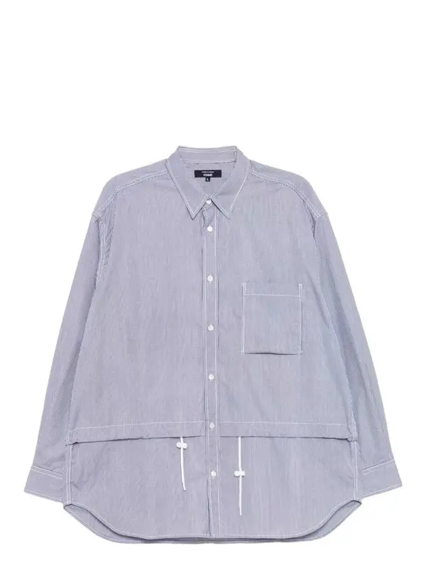 Comme Des Garçons Checked Shirt - Blue