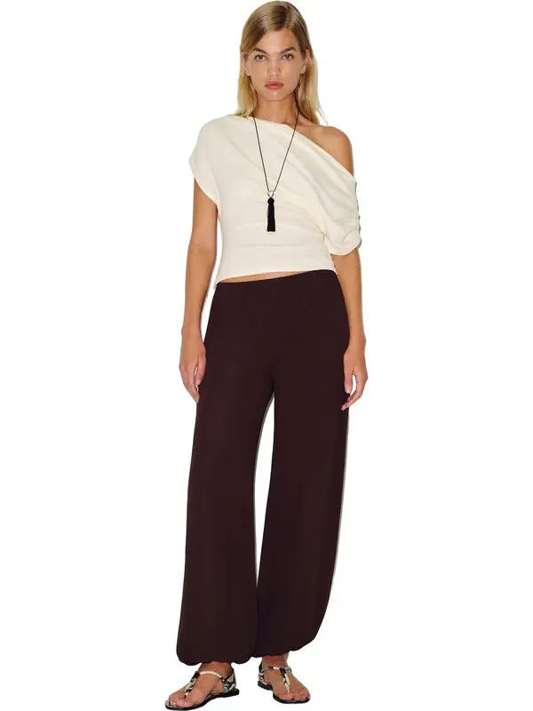 REFORMATION Iris Knit Top - Ivory