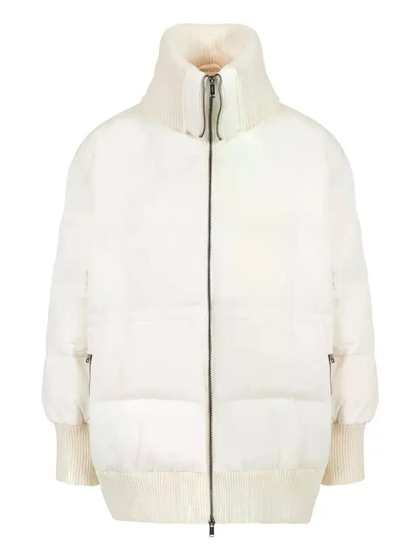 Iceberg Ribbed Jacket - Neutrals