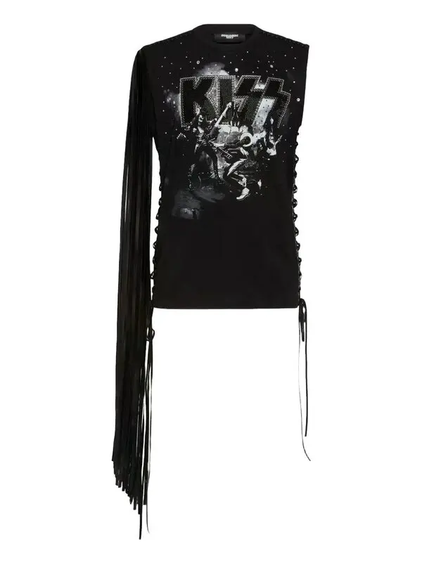 Dsquared2 Kiss T-shirt - Black