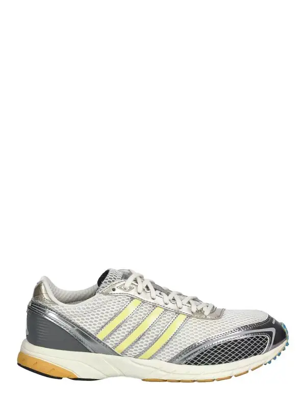 Adidas Adizero Adios Og Striped Sneakers - Neutrals