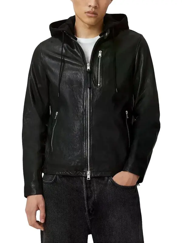 ALLSAINTS Ashton Leather Jacket - Black