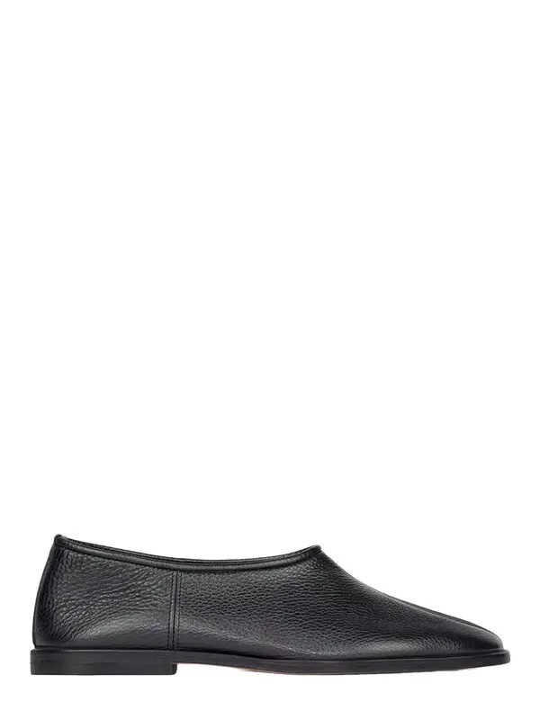 HOMIES Iconic Leather Loafers - Black