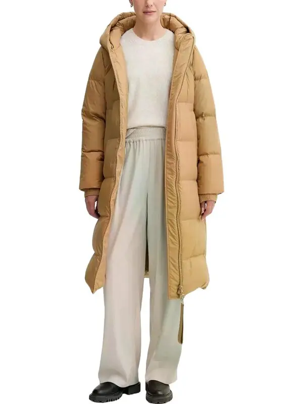 Marc O'polo Hooded Zip-up Coat - Neutrals