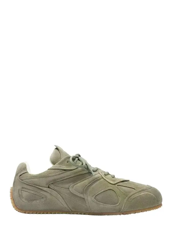 Axel Arigato Slow Runner Suede Panelled Sneakers - Green