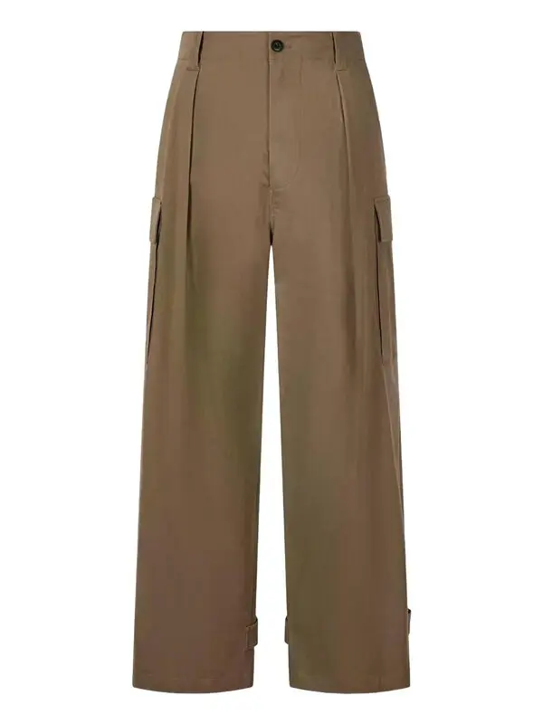 STUDIO TOMBOY Cargo-pocket Trousers - Brown