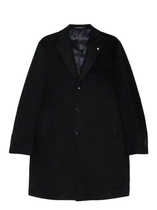Tagliatore Single-breasted Coat - Black