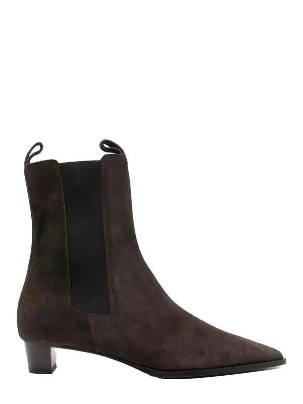AeydĒ Kiki Suede Chelsea Boots - Brown