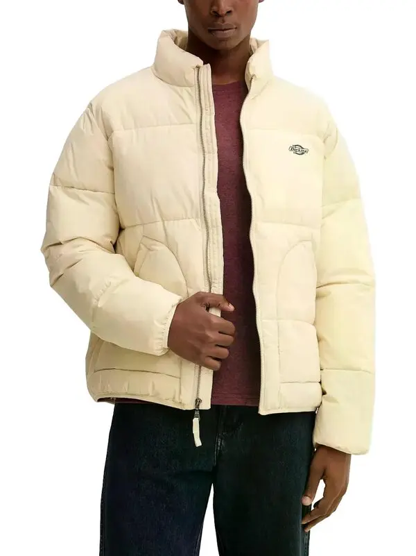 Dickies Quilted Logo Jacket - Neutrals