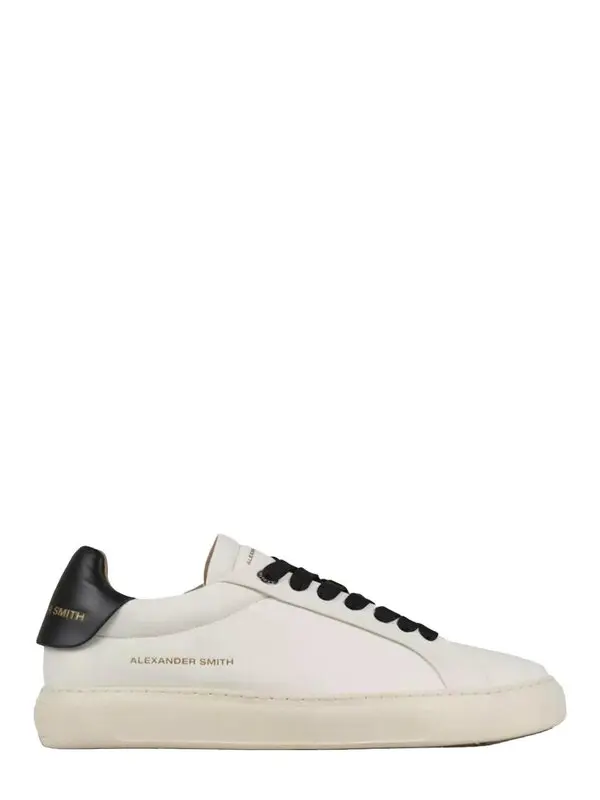 ALEXANDER SMITH Soho Leather Sneakers - White