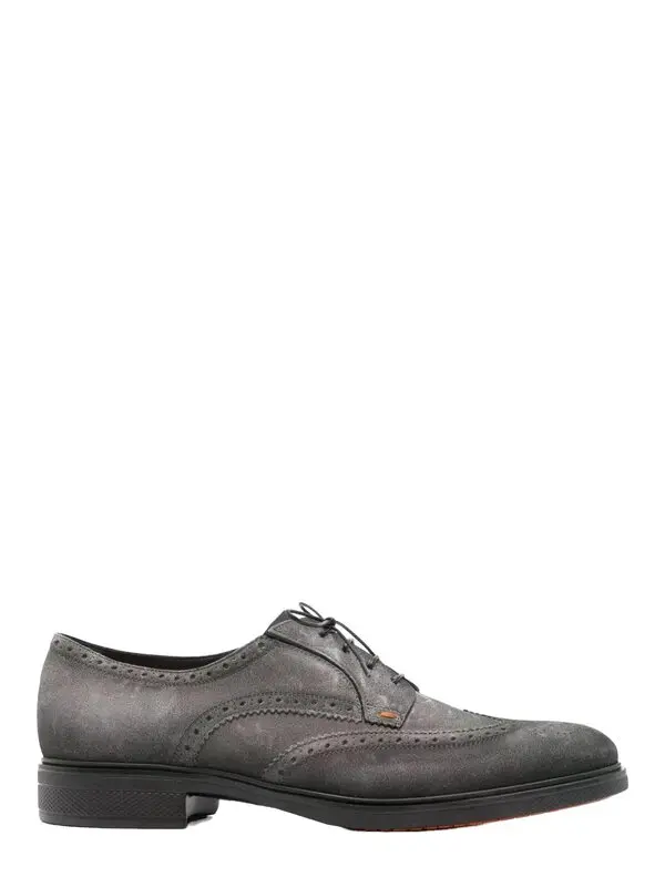 Santoni Easy Oxford Shoes - Grey