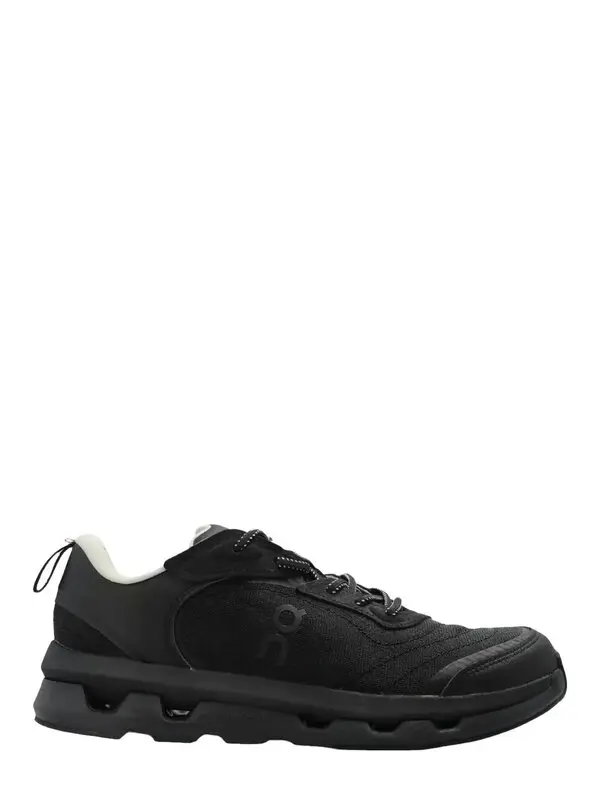 On Logo-print Lace-up Sneakers - Black