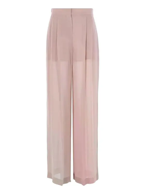 Alberta Ferretti Pleated Trousers - Neutrals