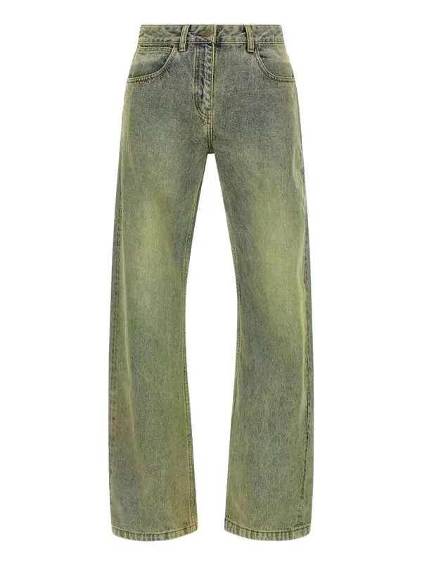 ENTIRE STUDIOS Lean Stonewash-effect Jeans - Blue