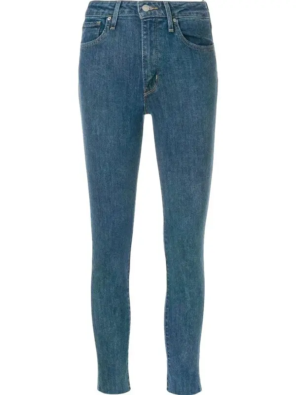 LEVI'S Skinny Cropped Jeans - Blue