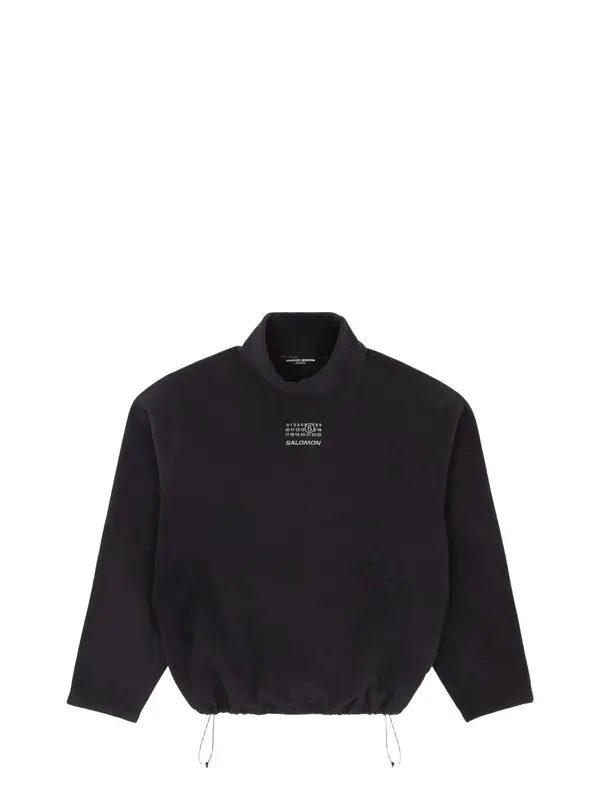 MM6 MAISON MARGIELA X SALOMON High-neck Sweatshirt - Black